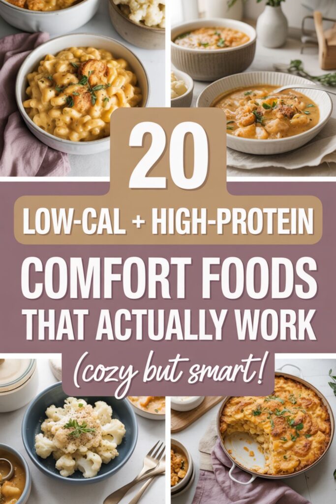 20 Low-Calorie High-Protein Comfort Foods That Actually Work