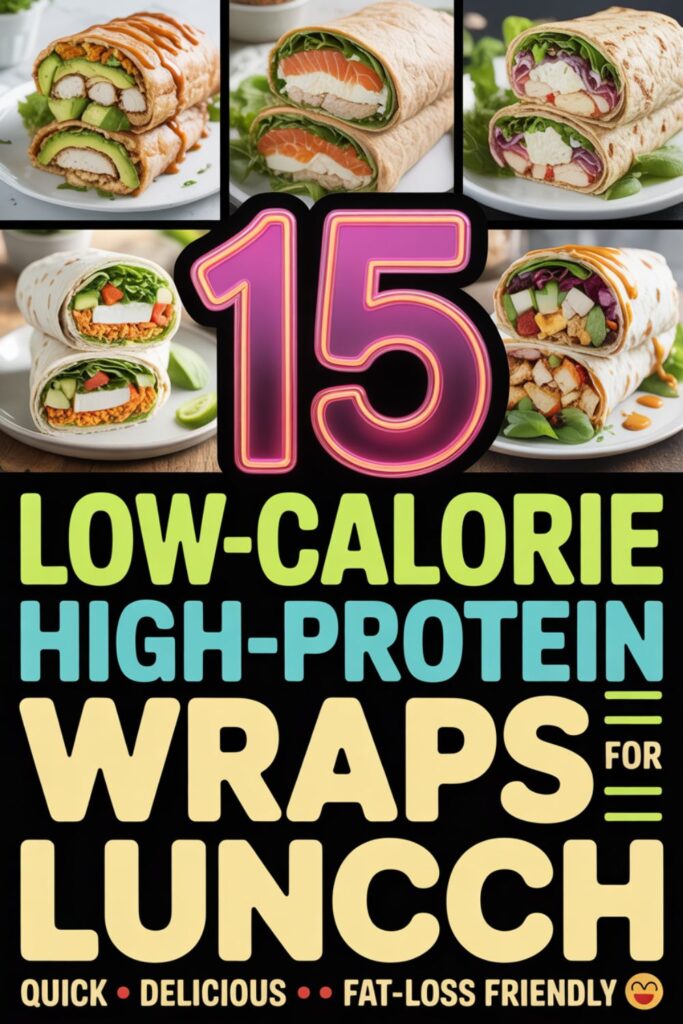 15 Low-Calorie High-Protein Wraps For Lunch